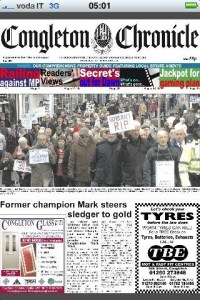 An App for The Congleton Chronicle - Exact Editions Blog