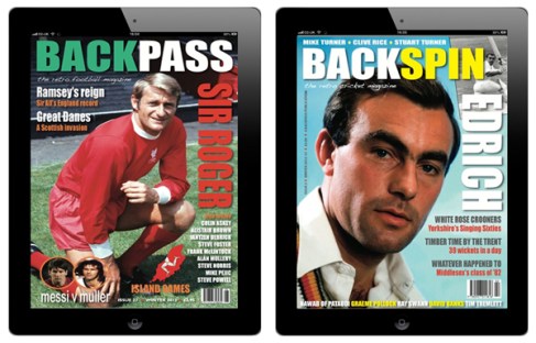 Nostalgia on Apple Newsstand - Back Spin & Back Pass Magazines now ...