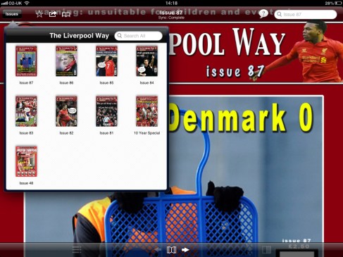 The App store makes way for Liverpool FC fanzine: The Liverpool Way ...