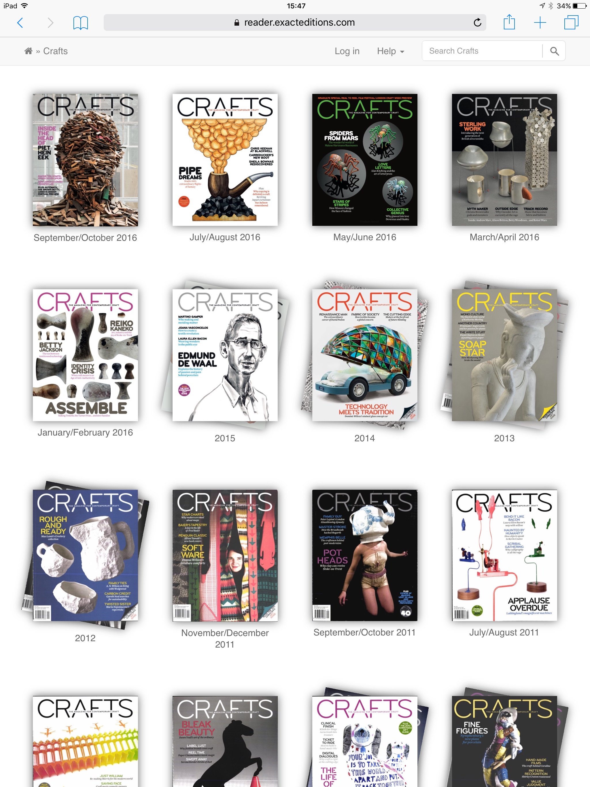Crafts magazine: a complete archive - Exact Editions Blog